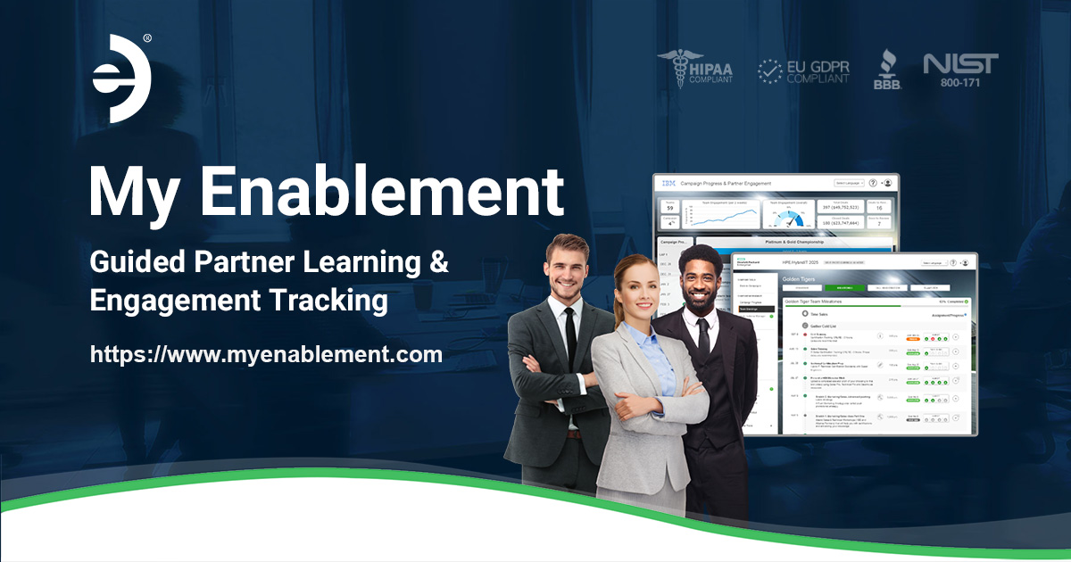 Sales Enablement Software - Guided Partner Upskilling & Engagement Tracking